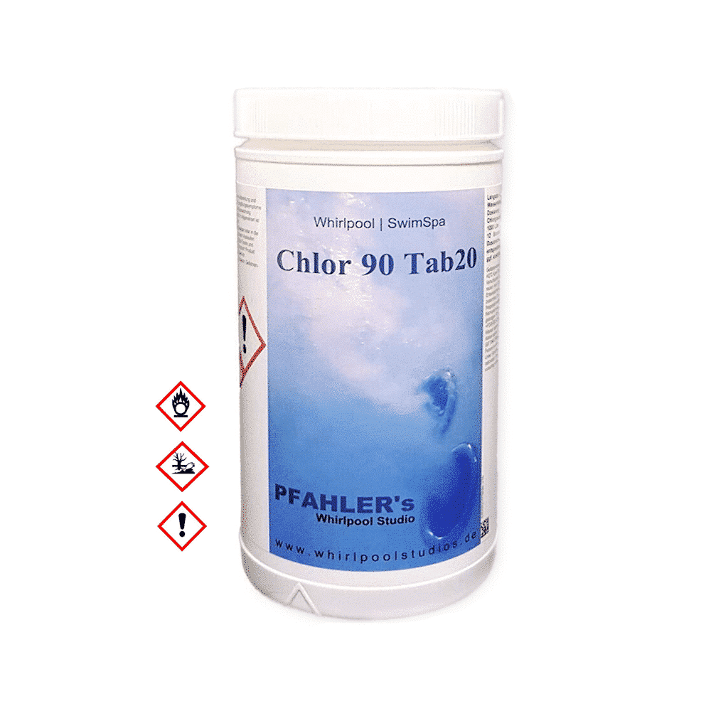Chlor 90/20 Chlortabletten 1 kg Dose online kaufen